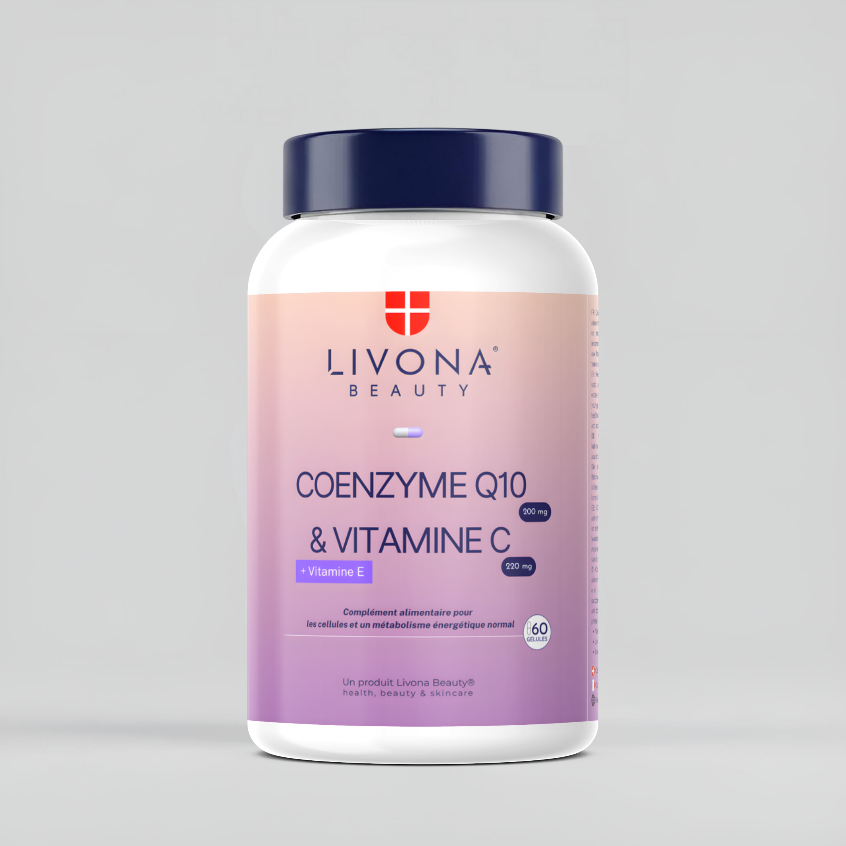 Coenzyme Q10 & Vitamine C | Éclat et Anti-âge | Livona – Livona Beauty